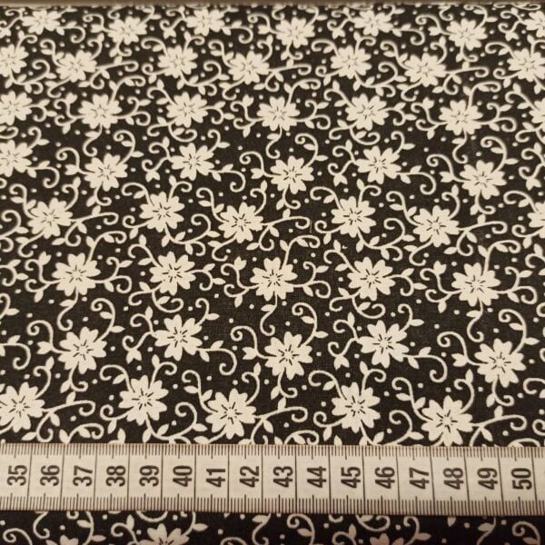 Comprar Tela De Popelín 100 Algodón Estampado Floral Tejidosandtelas