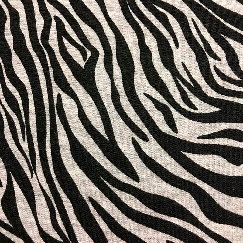 Tela punto estampado cebra | Tejidos&Telas